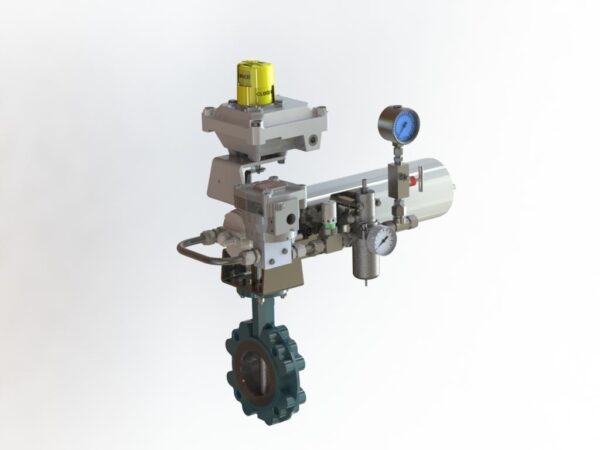 InterApp Desponia Resilient Seated Butterfly Valve With Bettis ...