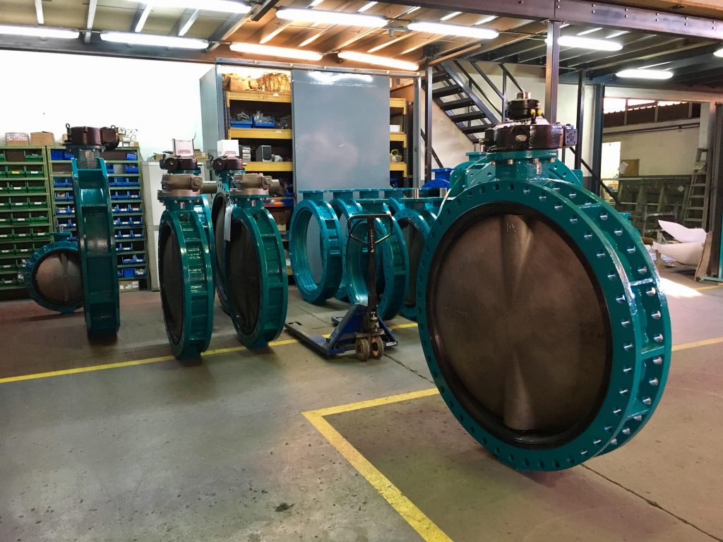 InterApp Large Diameter Butterfly Valves For Desalination Plant ...
