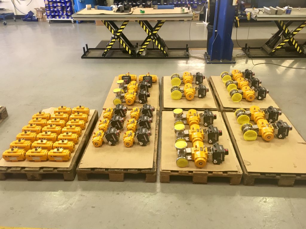 El-O-Matic F Series Rack & Pinion Pneumatic Actuators - Orbinox UK