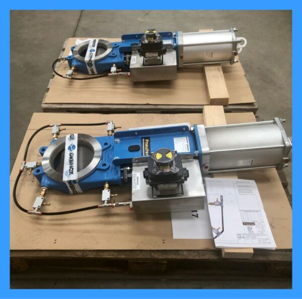 Hopper Outlet Knife Valve Technology For Bulk Handling - Orbinox UK